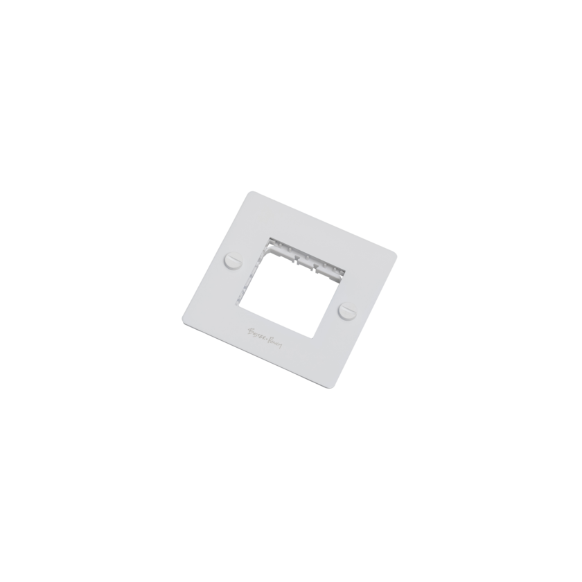 1G bagplade uden indsats, hvid • Buster + Punch